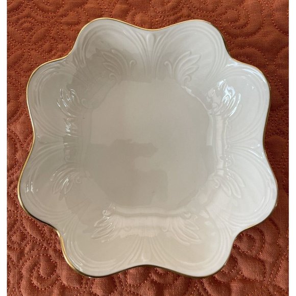 Lenox | Dining | Vintage Lenox Saybrooke Bowl 8 Usa Scalloped Octagon ...